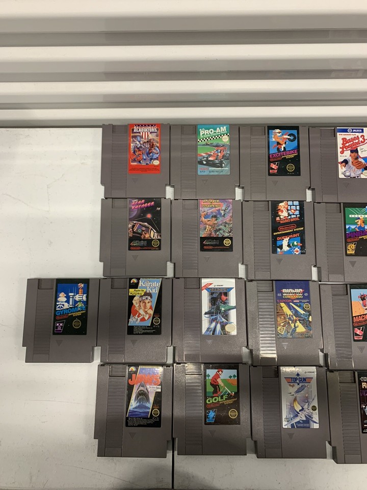 Nes Bundle Lot Games NEVER TESTED ONLY GAMES 25 GAMES | eBay