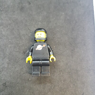 LEGO BLACK CLASSIC SPACE MAN MINIFIGURE VINTAGE ASTRONAUT 1990'S FIGS ...