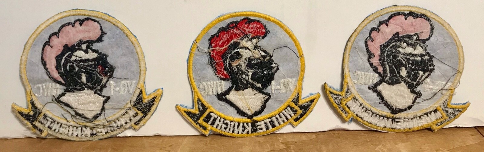 3 Military Patch - White Knight VQ-1 NWC | eBay