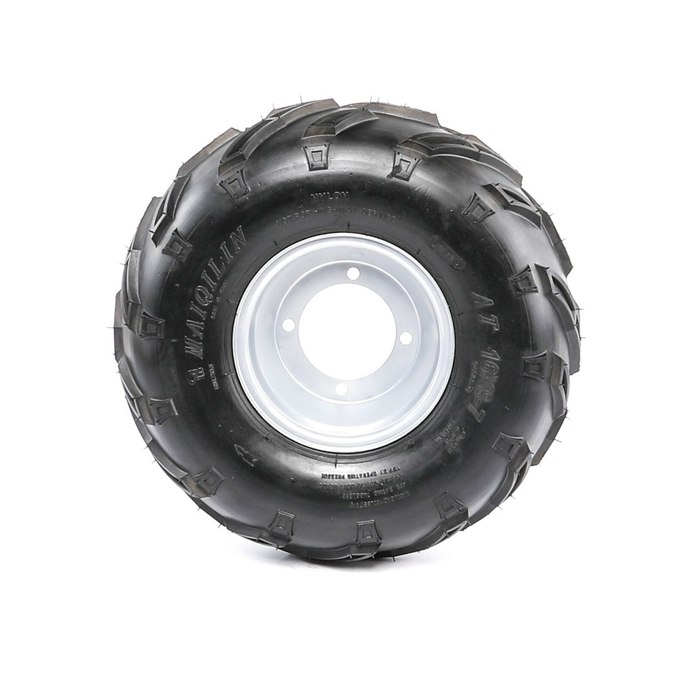 4pc 4 Bolt 7 inch Wheels 16x8-7 Tire on Rim 16x8x7 For Taotao ATV Buggy ...