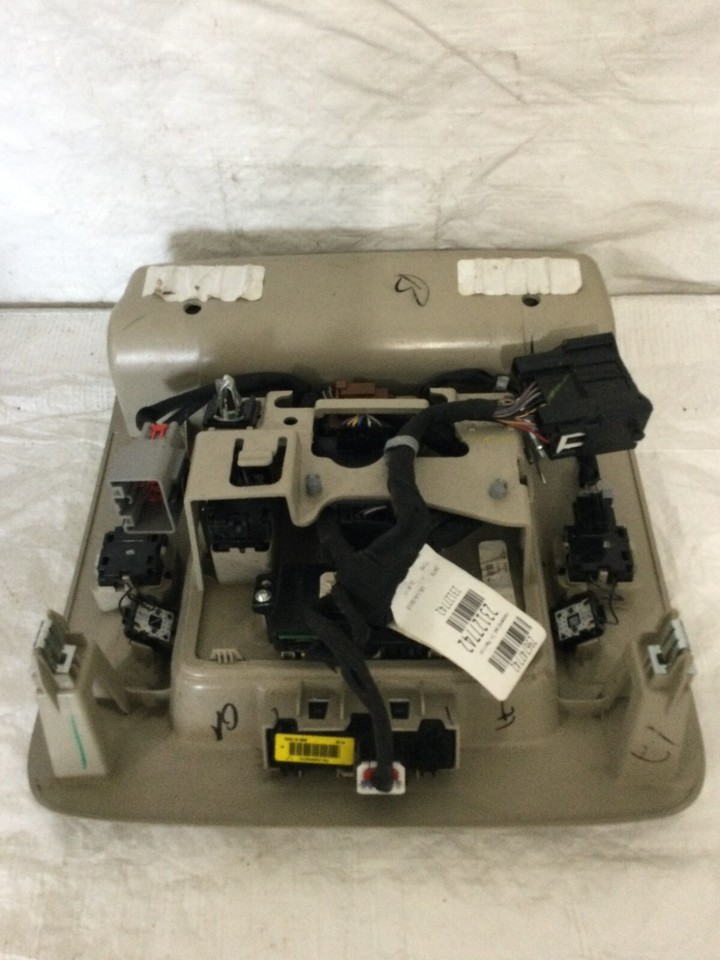 2014-2019 Chevy Silverado 1500 Overhead Roof Console W/ Homelink ...