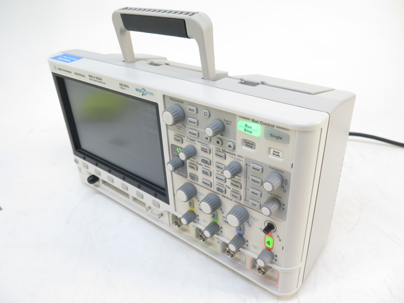 Agilent InfiniiVision MSOX2024A 200MHz Chan 4 + 8 Mixed Signal ...