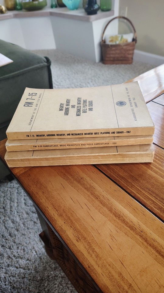 Early Sixties Military Field Manuals | eBay