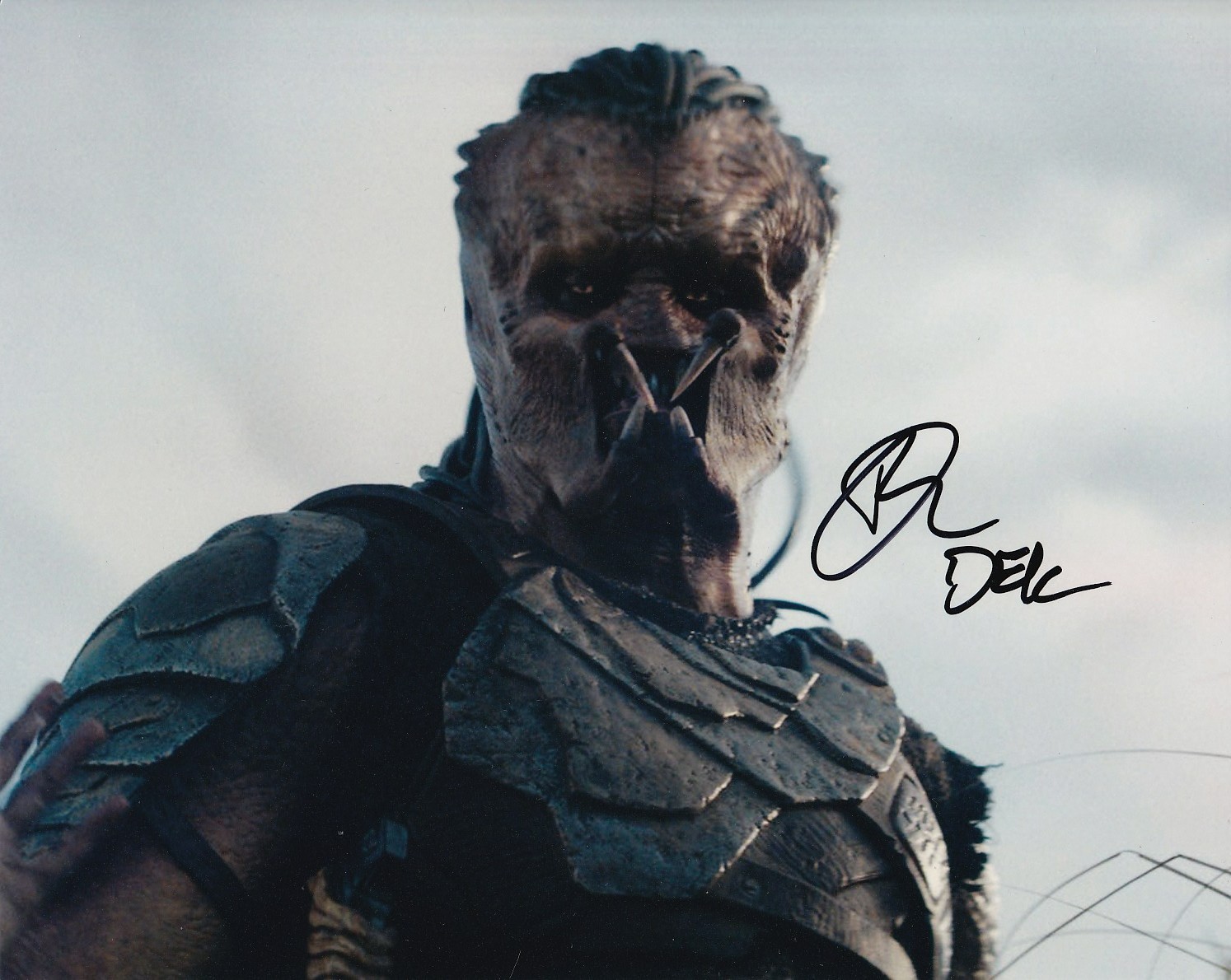 DIMITRIUS S KOLOAMATANGI signed Autogramm 20x25cm PREDATOR in Person ...