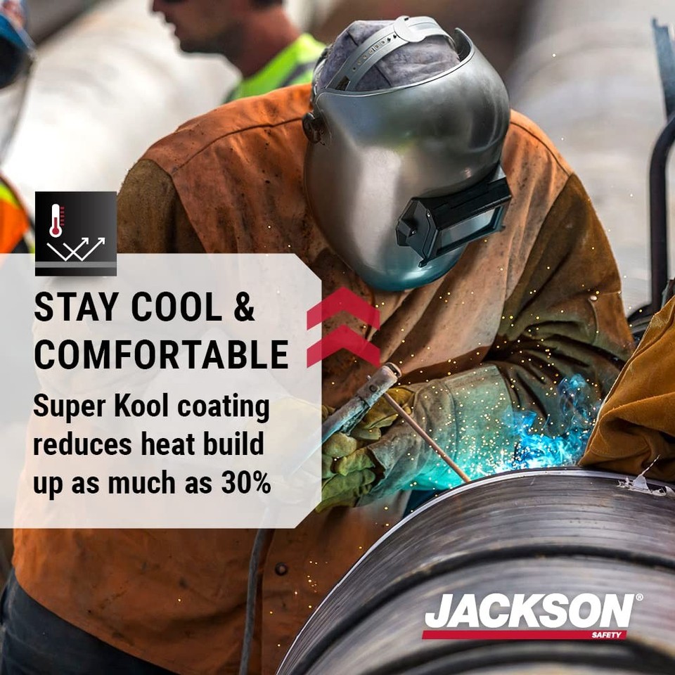 Jackson PL280 Pipeliner Welding Helmet - Shade 10 Flip Front Welding ...