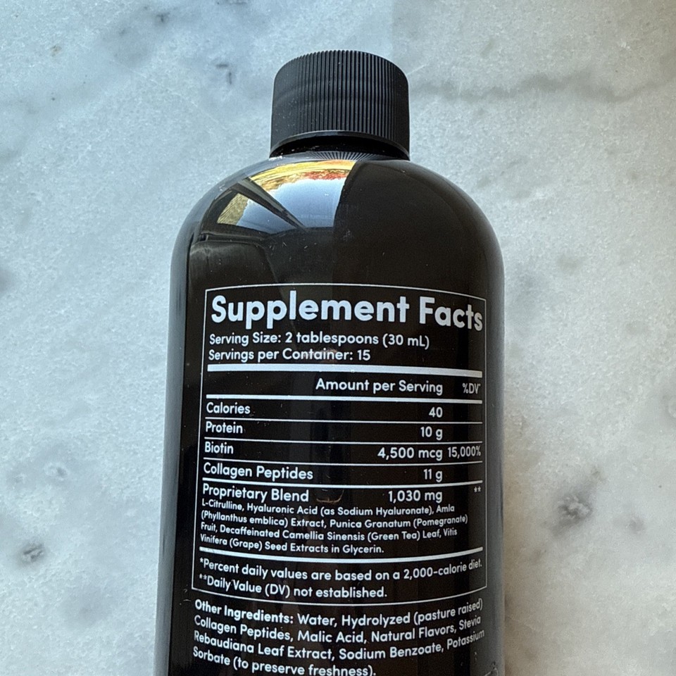 Tranont Glow Strawberry Banana Advanced Liquid Collagen Peptide Drink ...