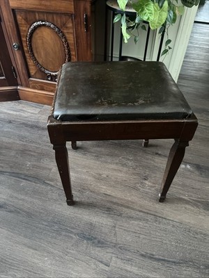 Vintage SINGER Sewing Machine Stool/ Bench, Storage | eBay