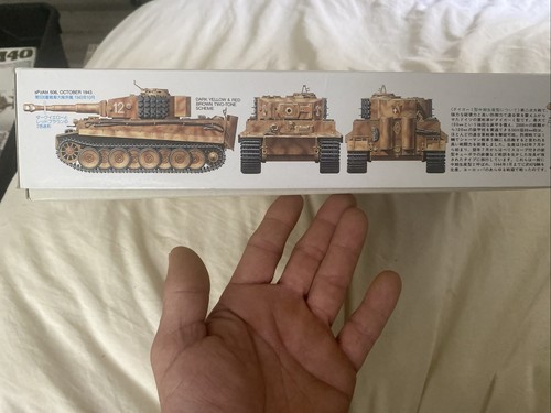 Tamiya German Tiger I Mid Production Tank - Plastic Model Military ...
