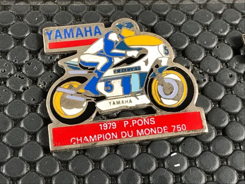 YAMAHA 750 YAMAHA MOTORCYCLE GP BADGE PINS | eBay