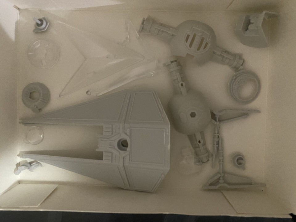 Star Wars Return of the Jedi TIE Interceptor Model Kit MPC ERTL AMT ...