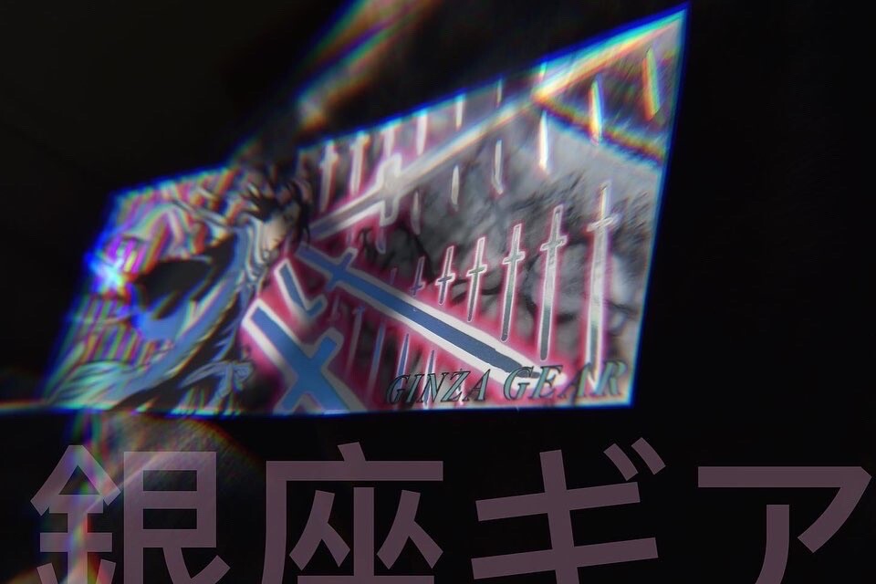 BYAKUYA Sticker Slap Spot Holographic Weatherproof 8”x3” Anime BLEACH ...