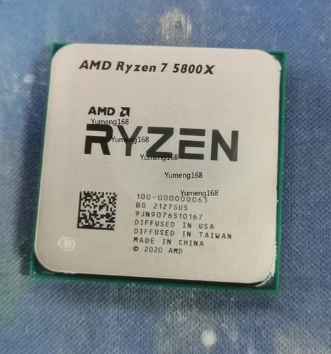 AMD Ryzen 7 5800X 3.8-4.7GHz 8-core 16Thr Socket AM4 105W CPU Processor ...