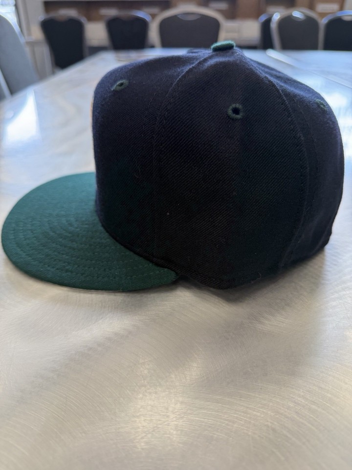 Vintage New Era Seattle SuperSonics Big Logo Two Tone Fitted Hat Size 7 ...