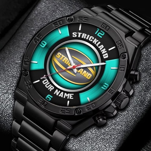 Strickland Motorcycles Personalized New Stainless Steel Hand Watch For ...