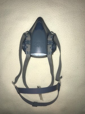 3M 37082 / 7502 Cool Flow Reusable Half Face Respirator Size: MEDIUM ...