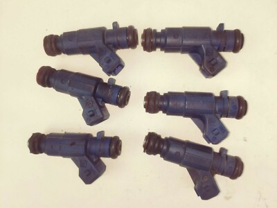 2001 MERCEDES ML 320 Fuel Gas Injector Injectors Set of 6 1120780149 ...