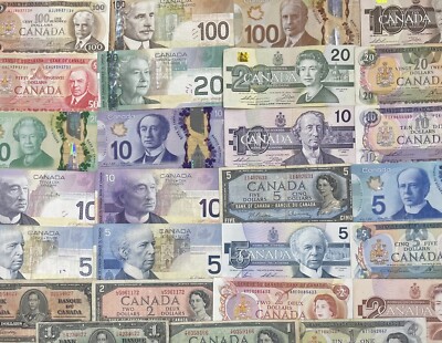 CANADIAN BANKNOTES - CHOICE OF NOTE AND STYLE - CANADA | eBay