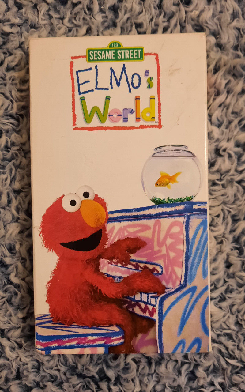 Elmo’s World. Sesame Street. VHS Tape. 50 Minutes, Sony Wonder, 2000 ...