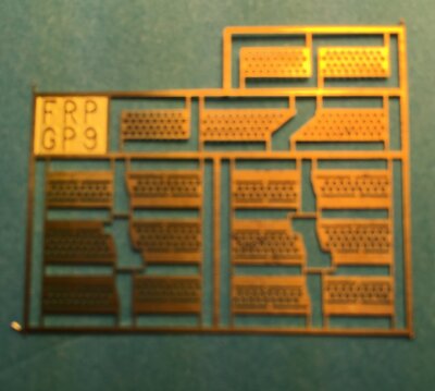 NEW A-Line Brass Diesel Steps : Assorted Shells - Front Range GP7/9 HO ...