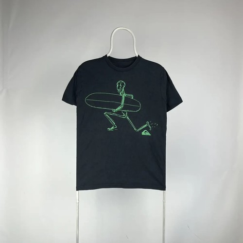Quiksilver Skeleton Surfing Black Neon size Medium | eBay