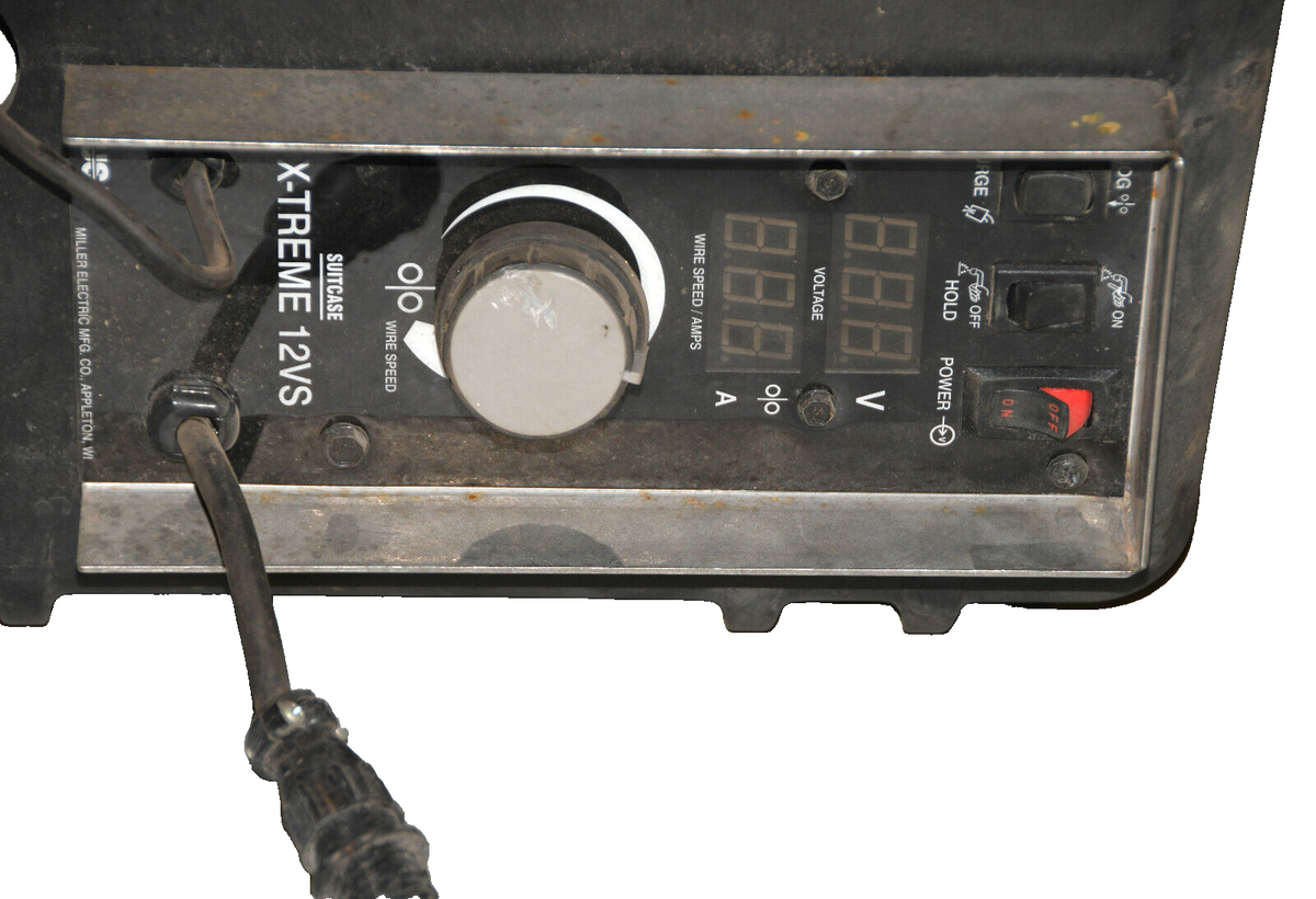 Xtreme 12vs Voltage Sensin Wire Feeder Macro Weld Miller Suitcase