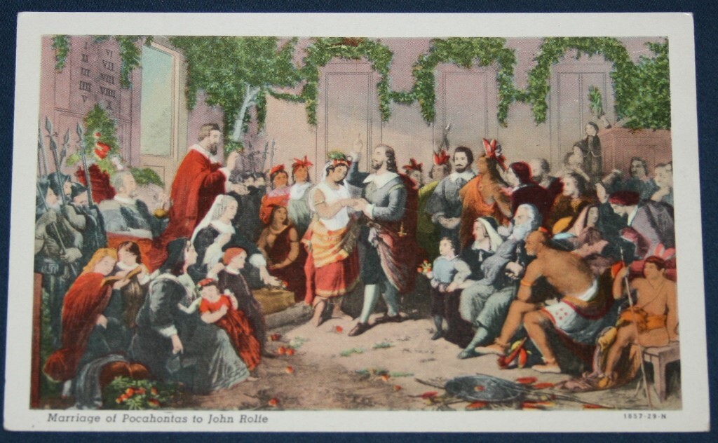 Hochzeit Von Pocahontas Und John Rolfe, Disney