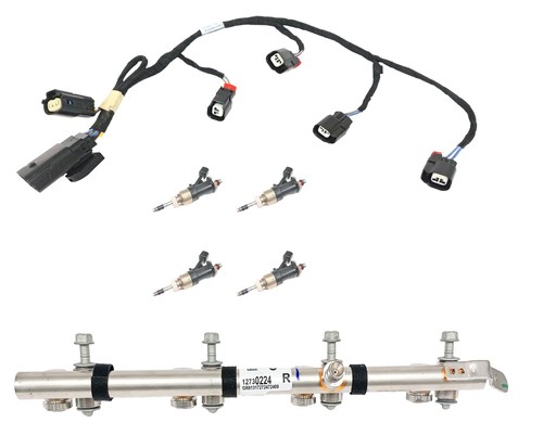 GM Fuel Injector Kit 4 & Harness for Chevy Cadillac GMC LT1LT2 L86 L8T ...