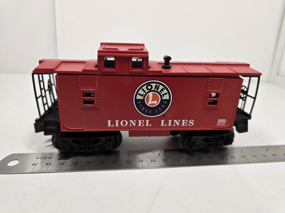 LIONEL 6-36825 O GAUGE LIONEL LINES ILLUMINATED CABOOSE EUC | eBay