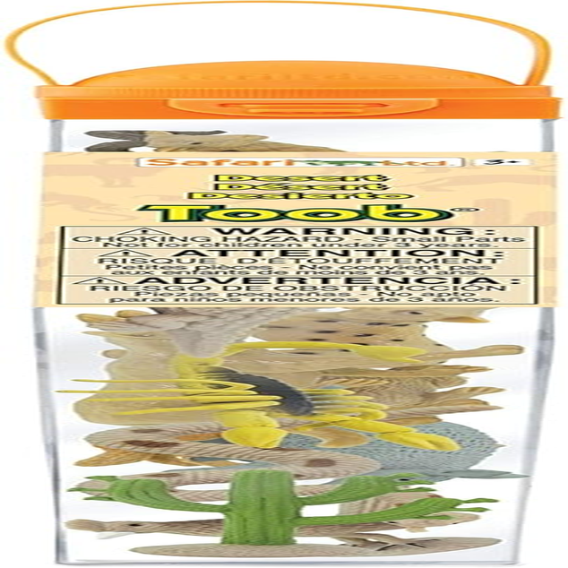 Desert TOOB - Figurines of Horned Lizard, Cactus, Road Runner, Scorpion ...