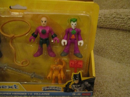 Fisher Price Imaginext Super friends Heroes Villains Lex Cheetah Batman ...