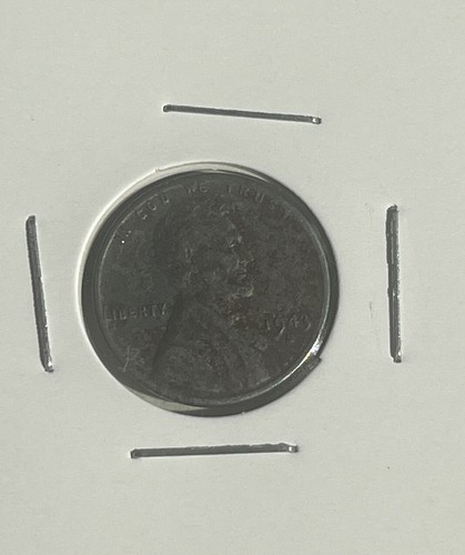 1943 steel wheat penny - S / weird errors/colors! cool coin | eBay