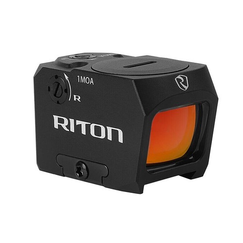 Riton Optics Tactix Enclosed Red Dot 3 MOA Optic W/ MOS & RMSc plates ...