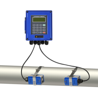 Ultrasonic Flow Meter Ultrasonic Flowmeter Fluid Flow Test IP68 DN50 ...