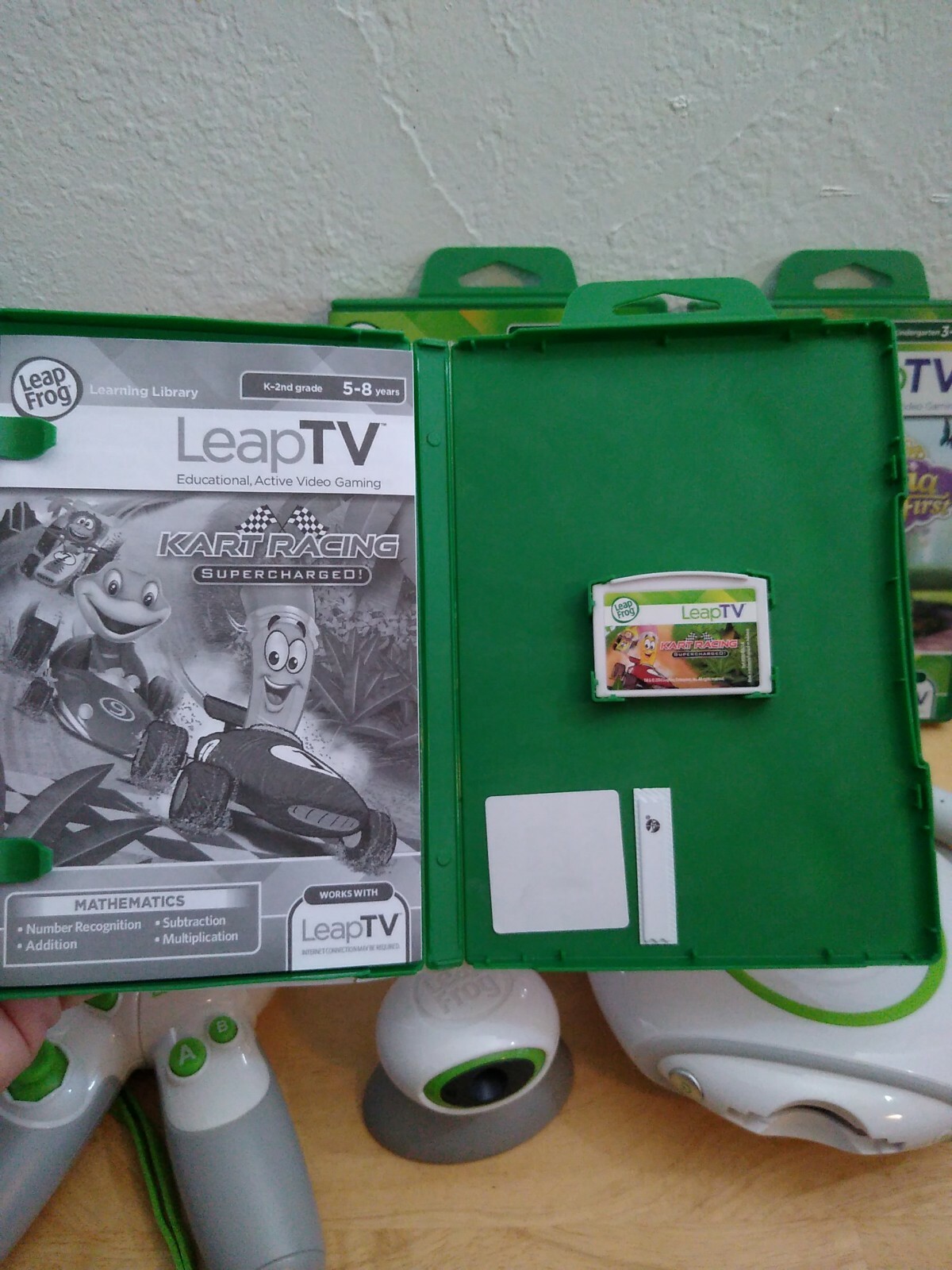 Leapfrog Educational TV Gaming System With Sensing Camera, Controller ...