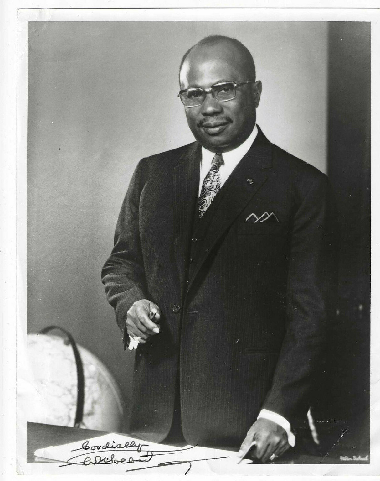 William Tolbert Signed Photo 1973 / Liberia President Autographed | eBay