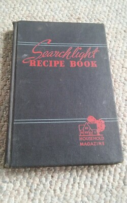 VTG Searchlight Recipe Book Coobook 1940's Household Magazine | eBay