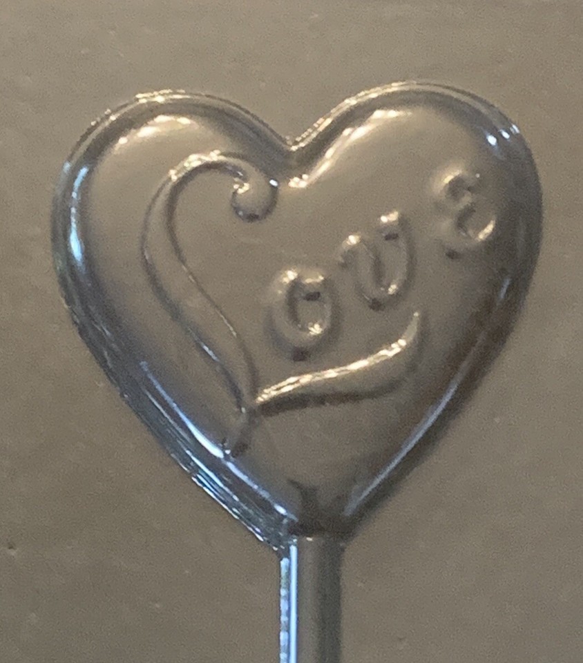 Apollo LOVE Script Heart Shaped Plastic Candy Mold VALENTINE’S DAY | eBay