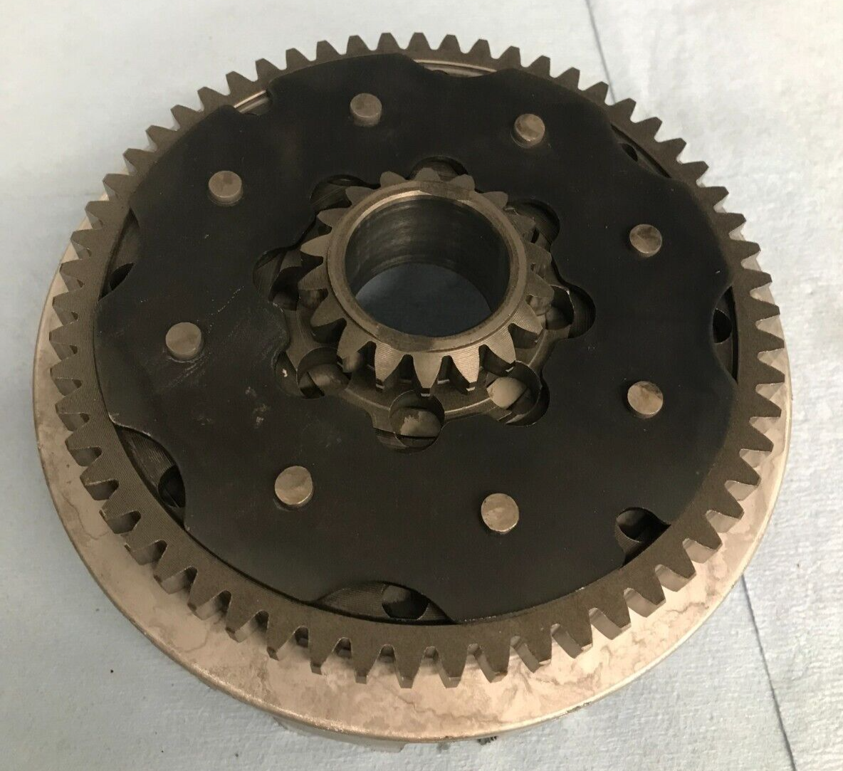 Suzuki RM250 Clutch Basket & Gear 18/59T 1982-85 OEM Used P/N 21200 ...