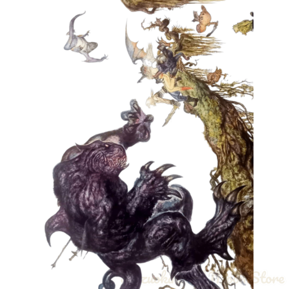 Yoshitaka Amano Final Fantasy 9