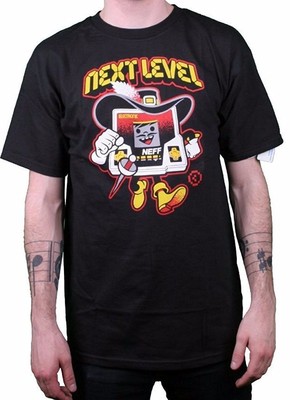NEFF Men's Next Level Electronics Black Graphic Tee NWT | eBay