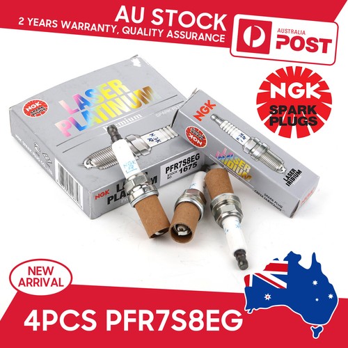 4x NGK PFR7S8EG (1675) Laser Platinum Spark Plugs For VW GOLF Mk6 | eBay