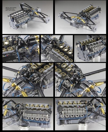 TD23280 Top Studio 1/12 Williams FW14B Early Model Engine Super Detail ...