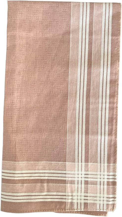 100% Soft Cotton Men’s Handkerchiefs Assorted Color, 43cm X 43cm Large ...