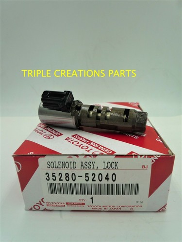 3528052040 GENUINE Toyota SOLENOID ASSY, LOCK UP CONTROL 35280-52040 ...