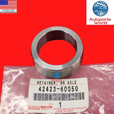GENUINE TOYOTA TACOMA 4RUNNER FJ GX460 REAR AXLE BEARING RETAINER 42423 ...