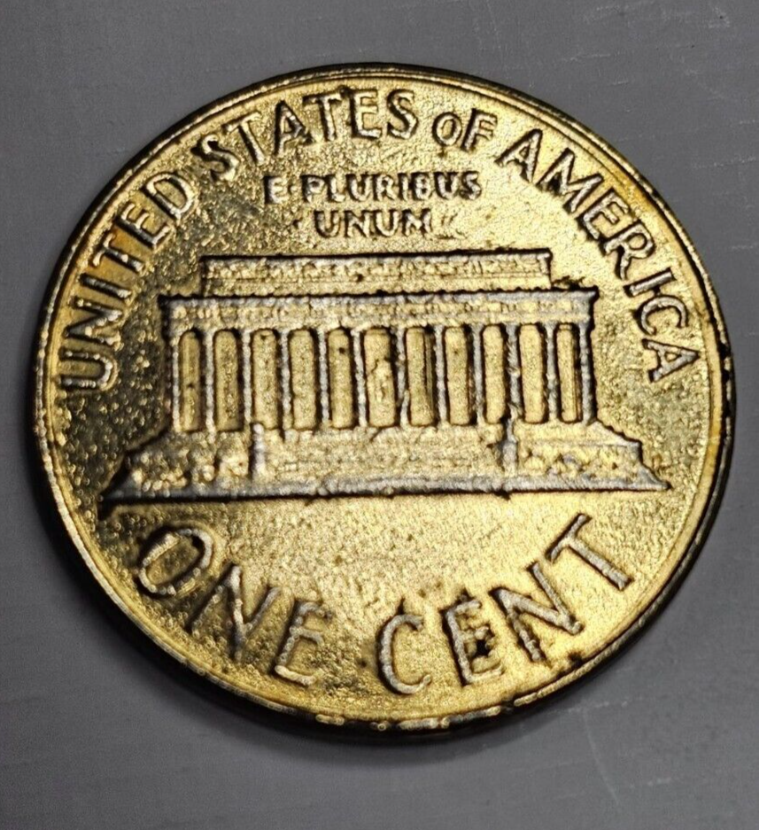 1964 24K GOLD Plated Penny Lincoln ONE CENT Rare | eBay