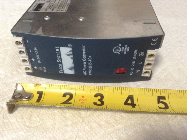 Cisco Systems PWR-2953-AC Power Supply 115/230VAC to 24VDC 2.5A 74-3243 ...
