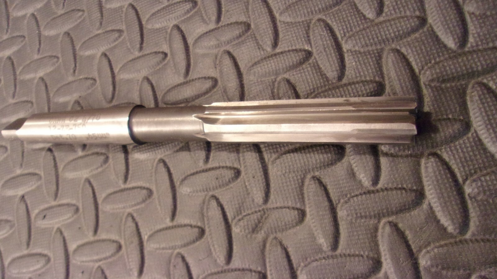 .6588" Carbide Tip #2MT Taper Shank Reamer, Square Corner, 7-1/2" Lg ...