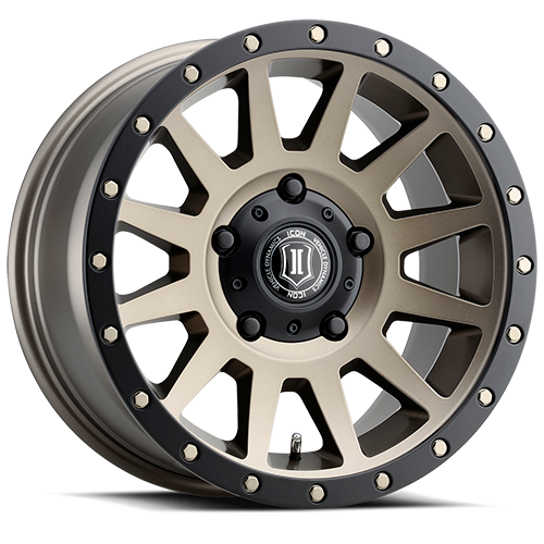 18x9 Icon Alloys Compression Bronze Wheel 5x150 (25mm) | eBay