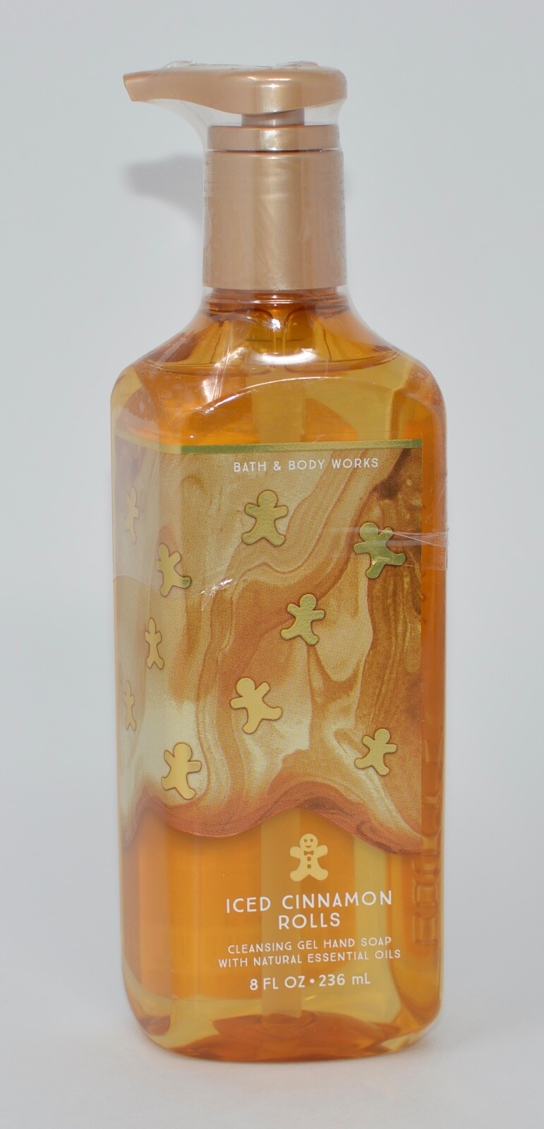 1 BATH & BODY WORKS ICED CINNAMON ROLLS CLEANSING GEL HAND SOAP WASH ...